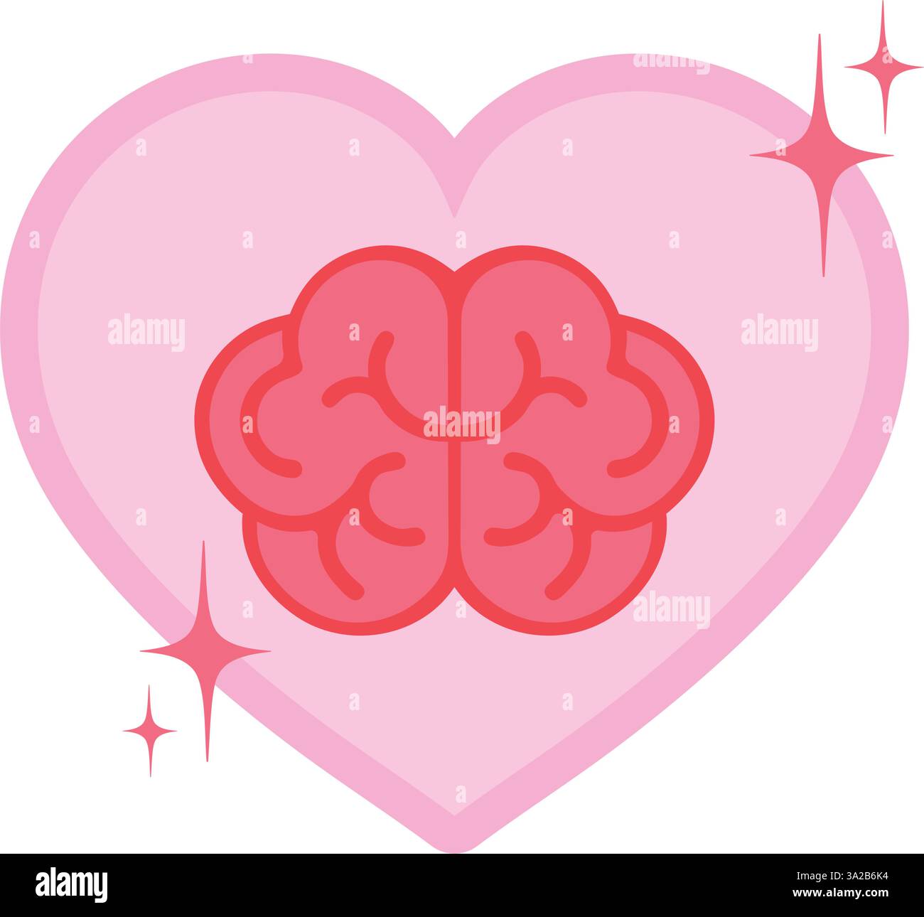Heart Mind Brain Stock Vector Image & Art - Alamy