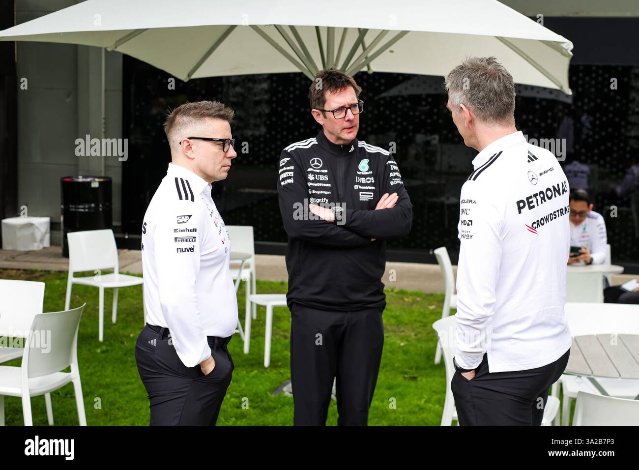SHOVLIN Andrew, of Mercedes AMG F1 Team, BONNINGTON Peter, Race ...