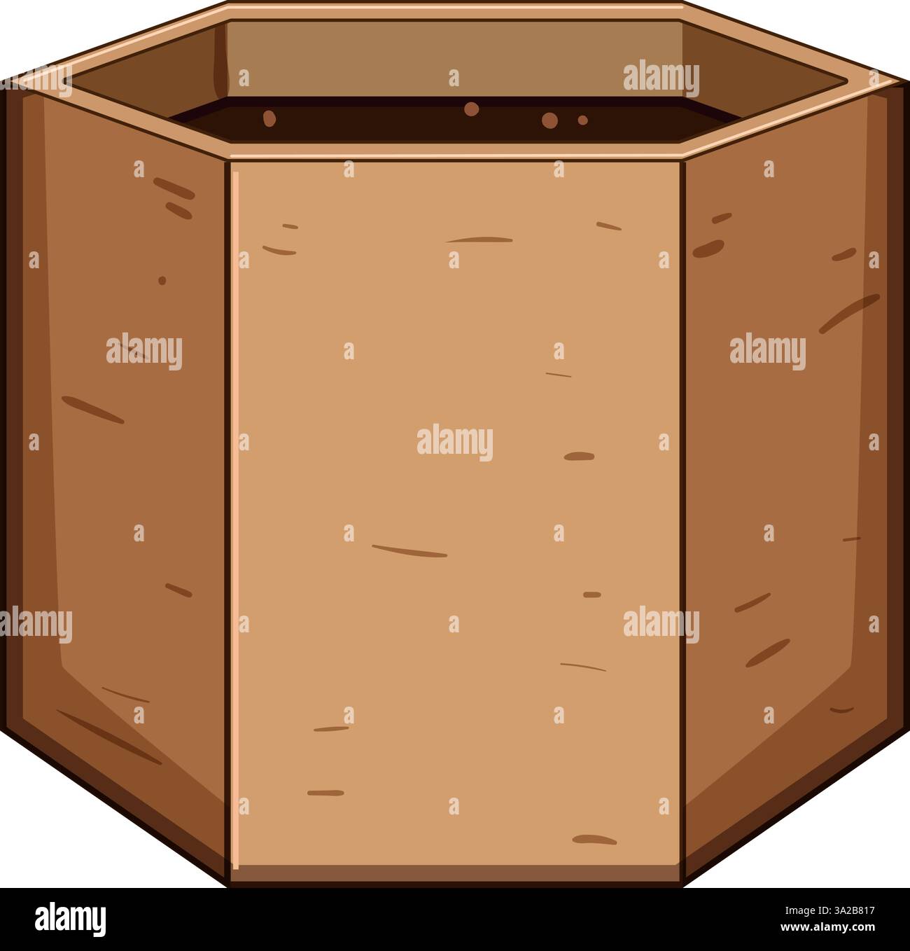 garden compost bin cartoon vector illustration Stock Vector Image & Art ...