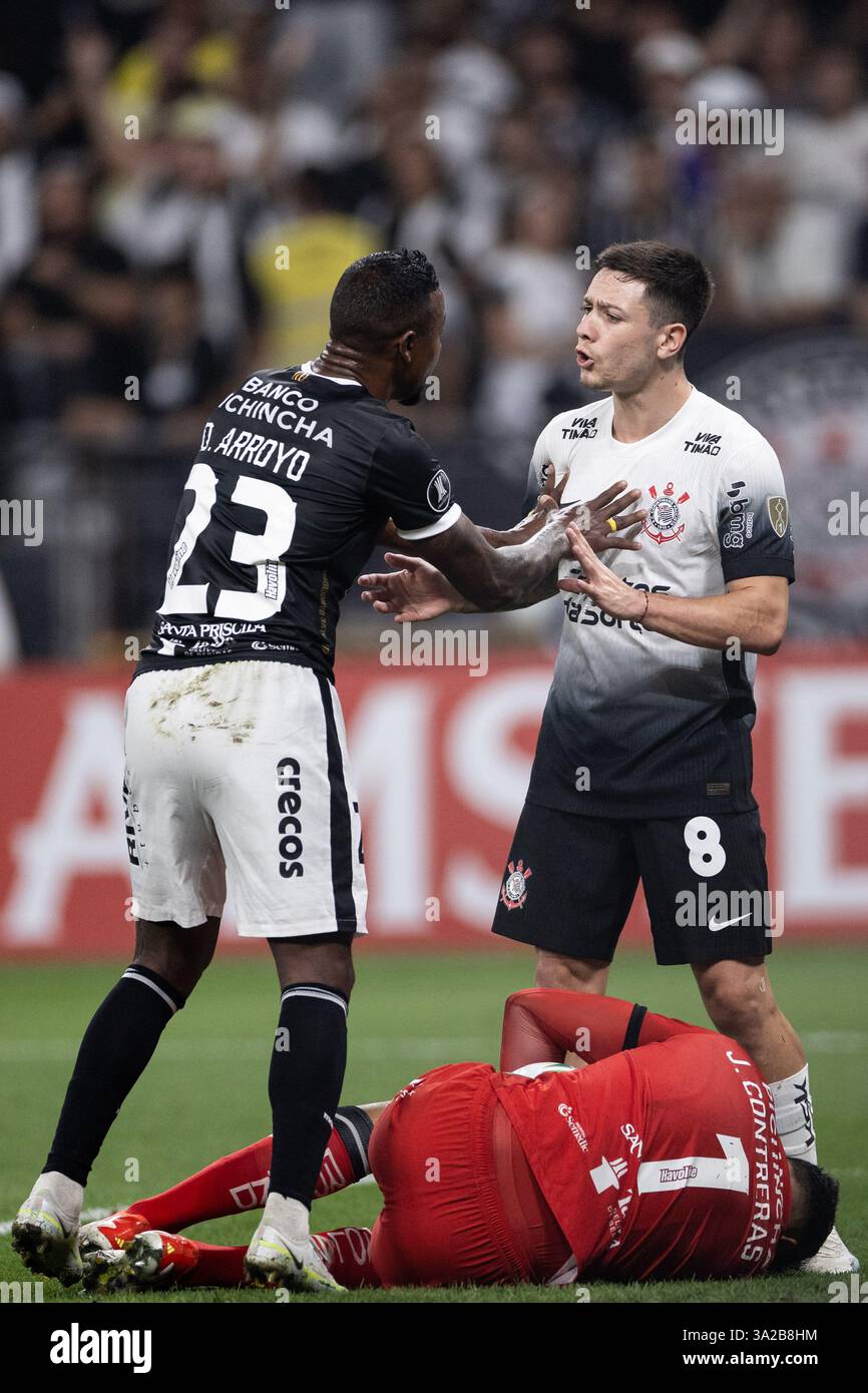 Sao Paulo, Brazil. 12th Mar, 2025. SAO PAULO, BRAZIL - MARCH 12: Dixon ...