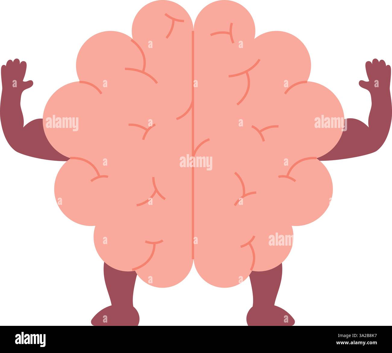 Strong Mind Muscles Stock Vector Image & Art - Alamy