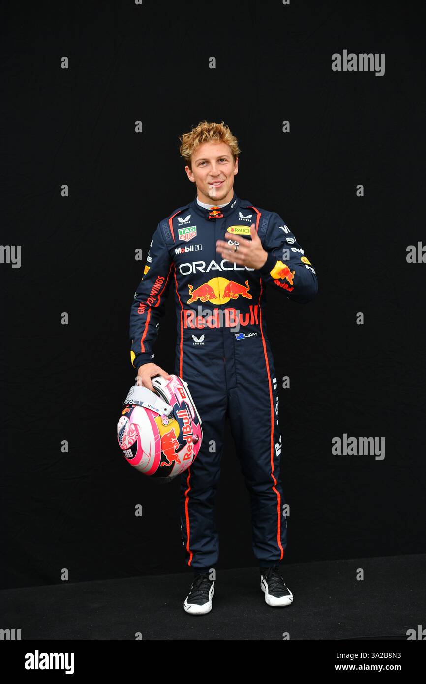 MELBOURNE, AUSTRALIA 13 Mar 2025. Pictured: Portrait of Red Bull Racing ...