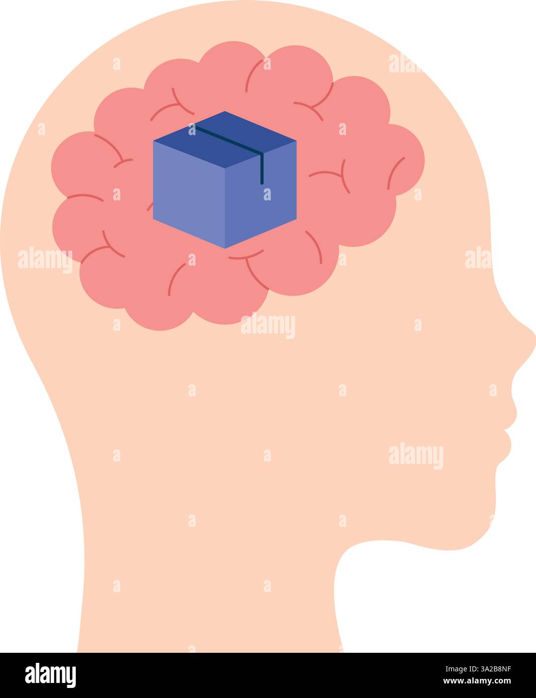 Subconscious Mind Box Stock Vector Image & Art - Alamy