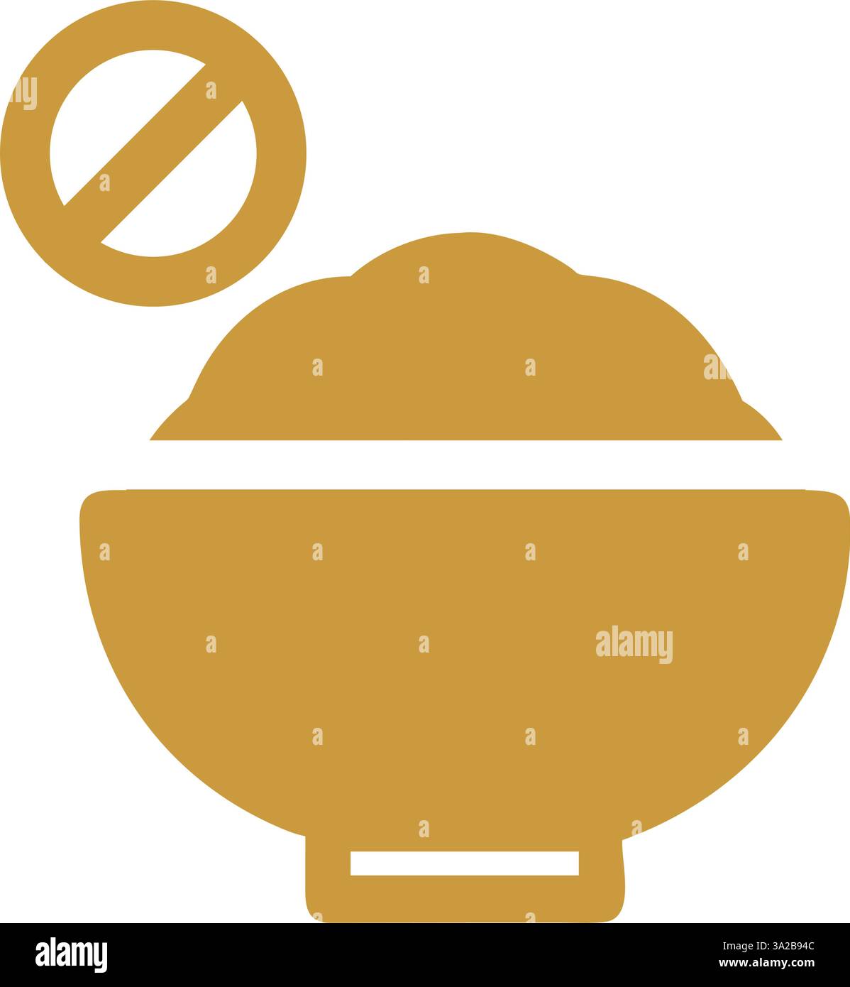 Zero Hunger Rice Bowl Stock Vector Image & Art - Alamy