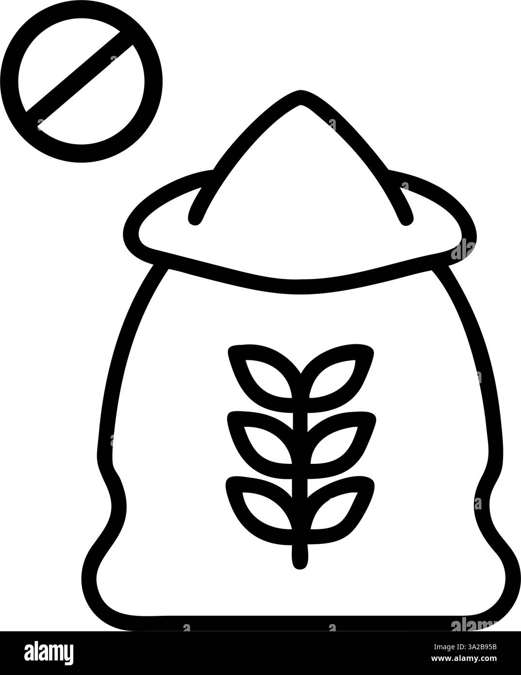 Zero Hunger Grain Bag Stock Vector Image & Art - Alamy