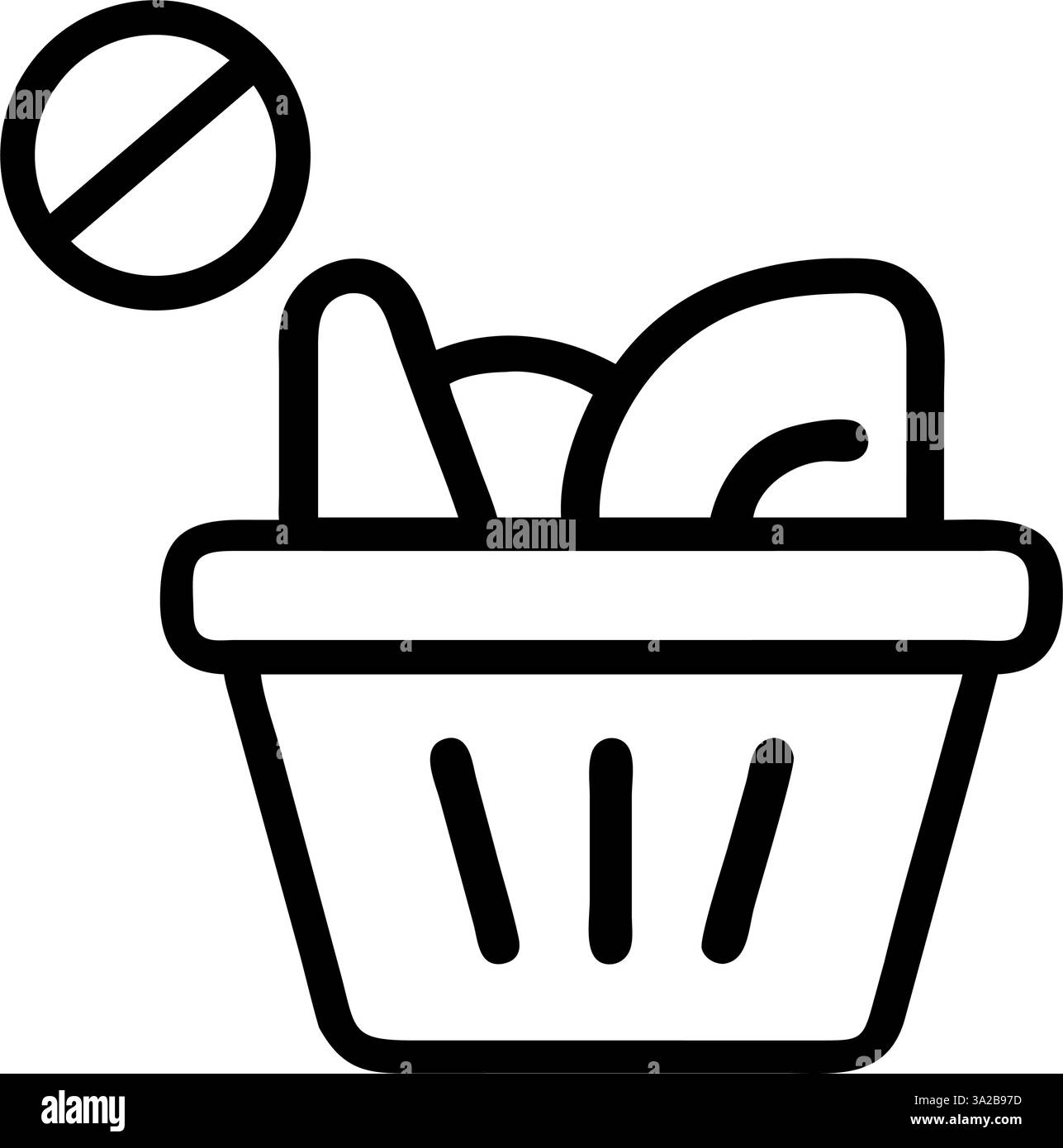Zero Hunger Basket Stock Vector Image & Art - Alamy