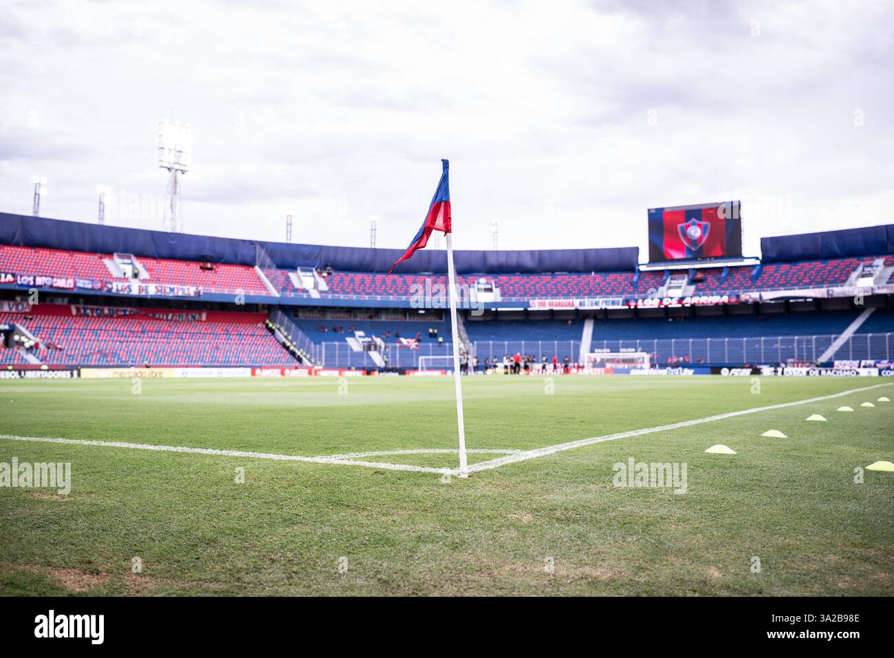 ASUNCION, PARAGUAY - MARCH 12: A general view of Stadium prior to the ...