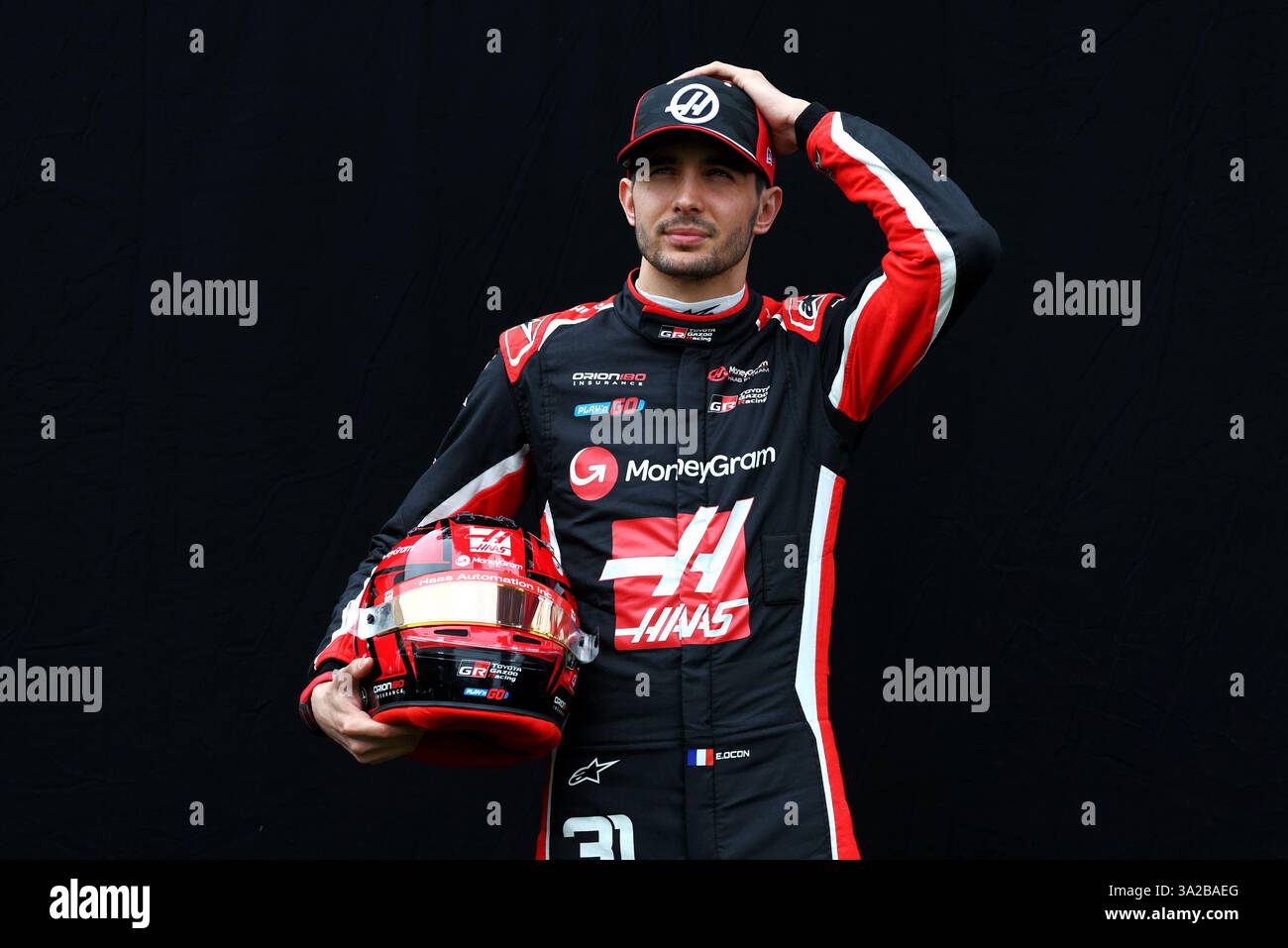 Esteban Ocon (FRA) Haas F1 Team. 13.03.2025. Formula 1 World Championship, Rd 1, Australian ...
