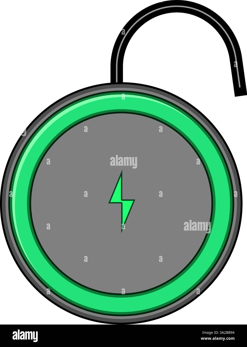 efficiency charging pad wireless cartoon vector illustration Stock ...