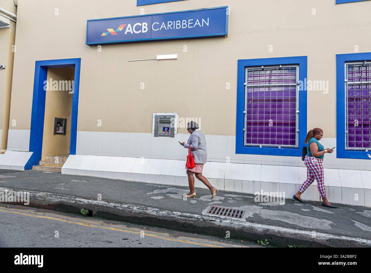 St John's Antigua and Barbuda,near High Street,ACB Caribbean bank ...