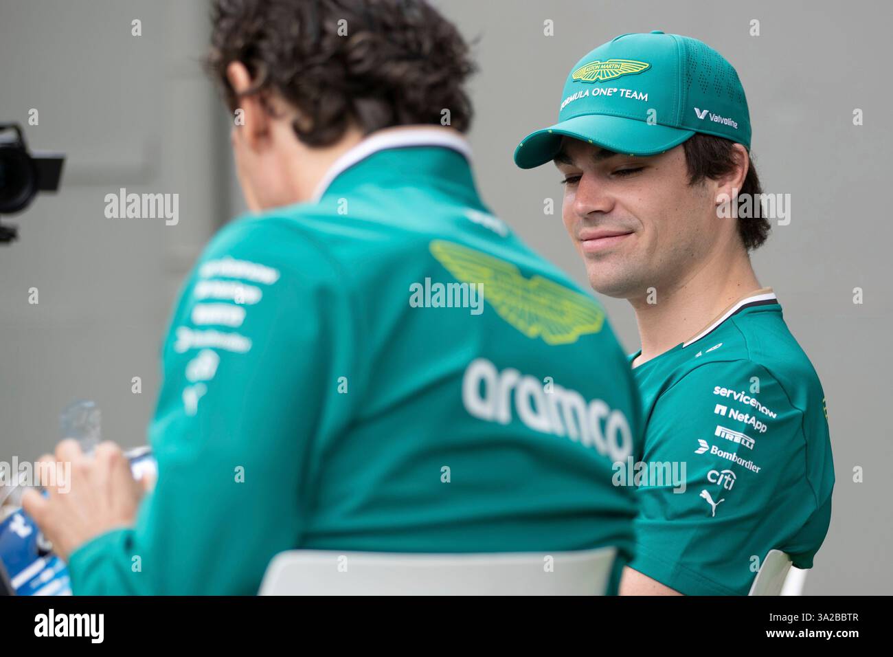 ALBERT PARK, AUSTRALIA - MARCH 13: Lance Stroll (CAN) driving for Aston ...