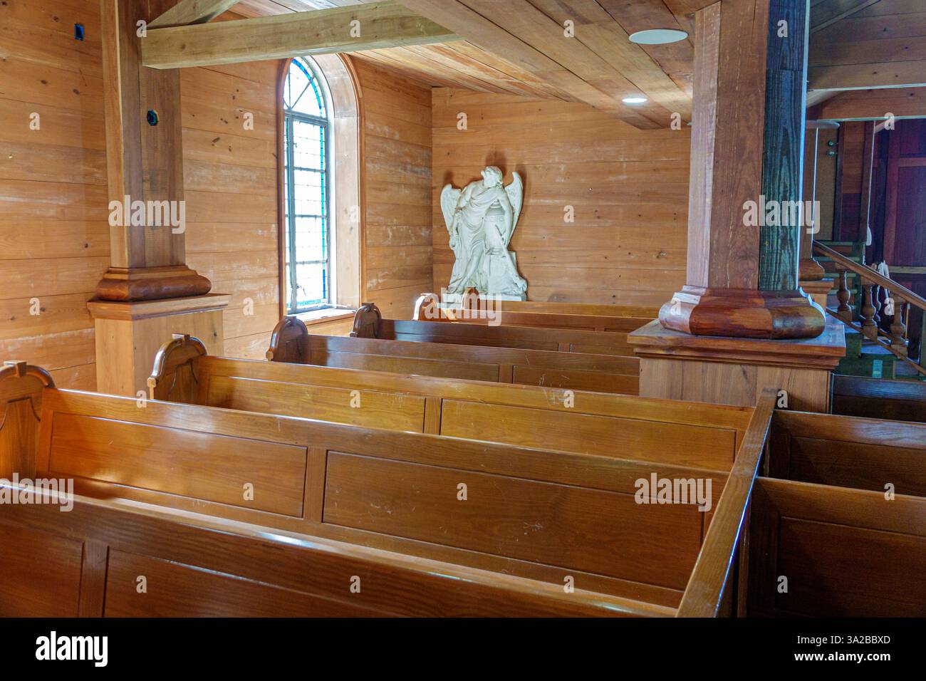 St John's Antigua and Barbuda,Cathedral of St. John the Divine Catholic church,inside interior ...
