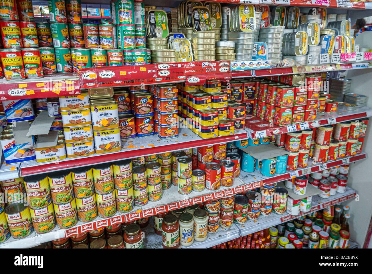 St John's Antigua and Barbuda,High Street,Little Canton Supermarket ...