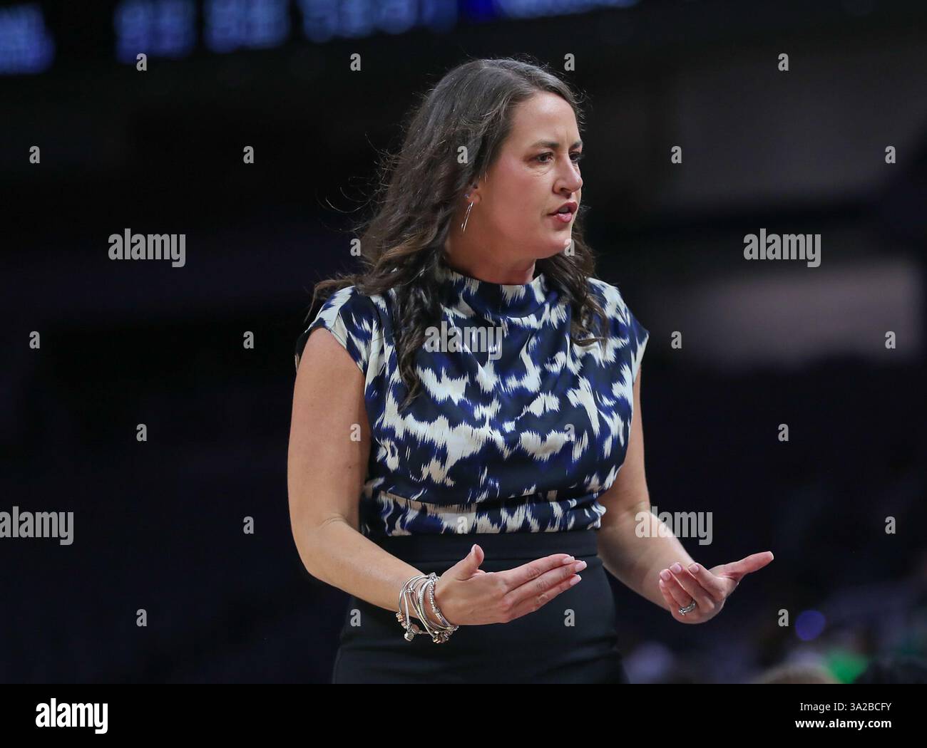 March 12, 2025, Fort Worth, Texas, USA: Rice womenâ€™s head basketball ...