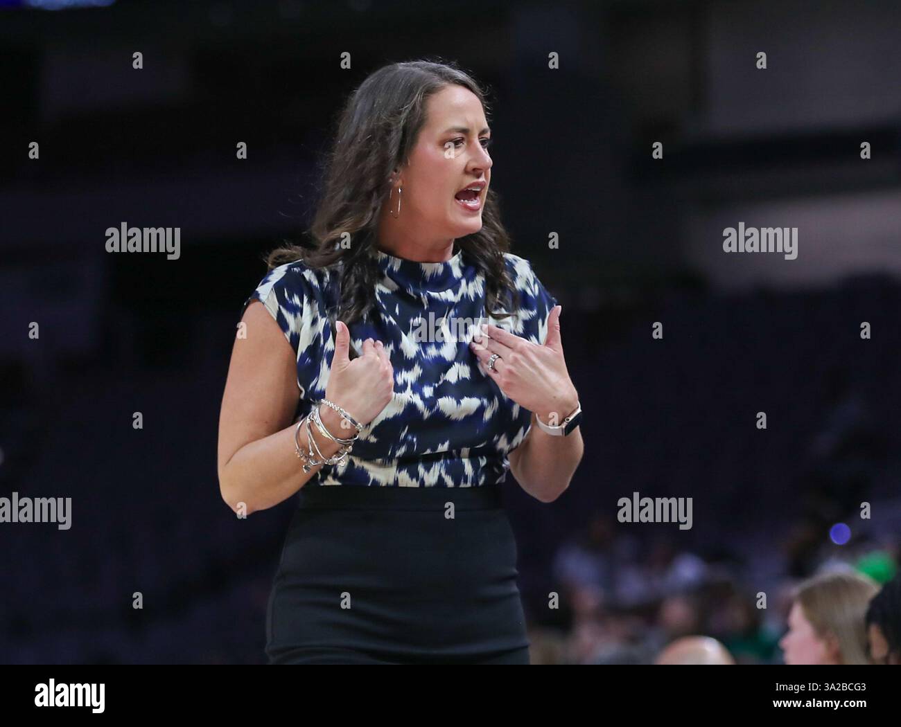 Fort Worth, Texas, USA. 12th Mar, 2025. Rice women's head basketball ...