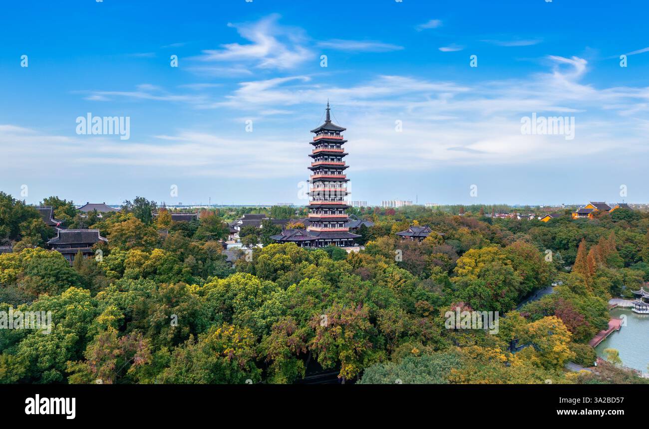 Scenery of Daming Temple, Yangzhou City, Jiangsu Province, China Stock ...