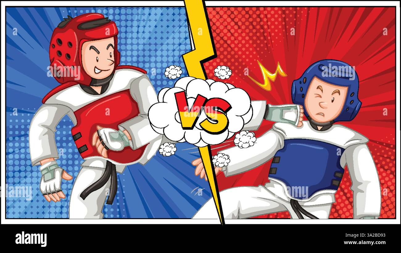 Action packed vector hi-res stock photography and images - Alamy