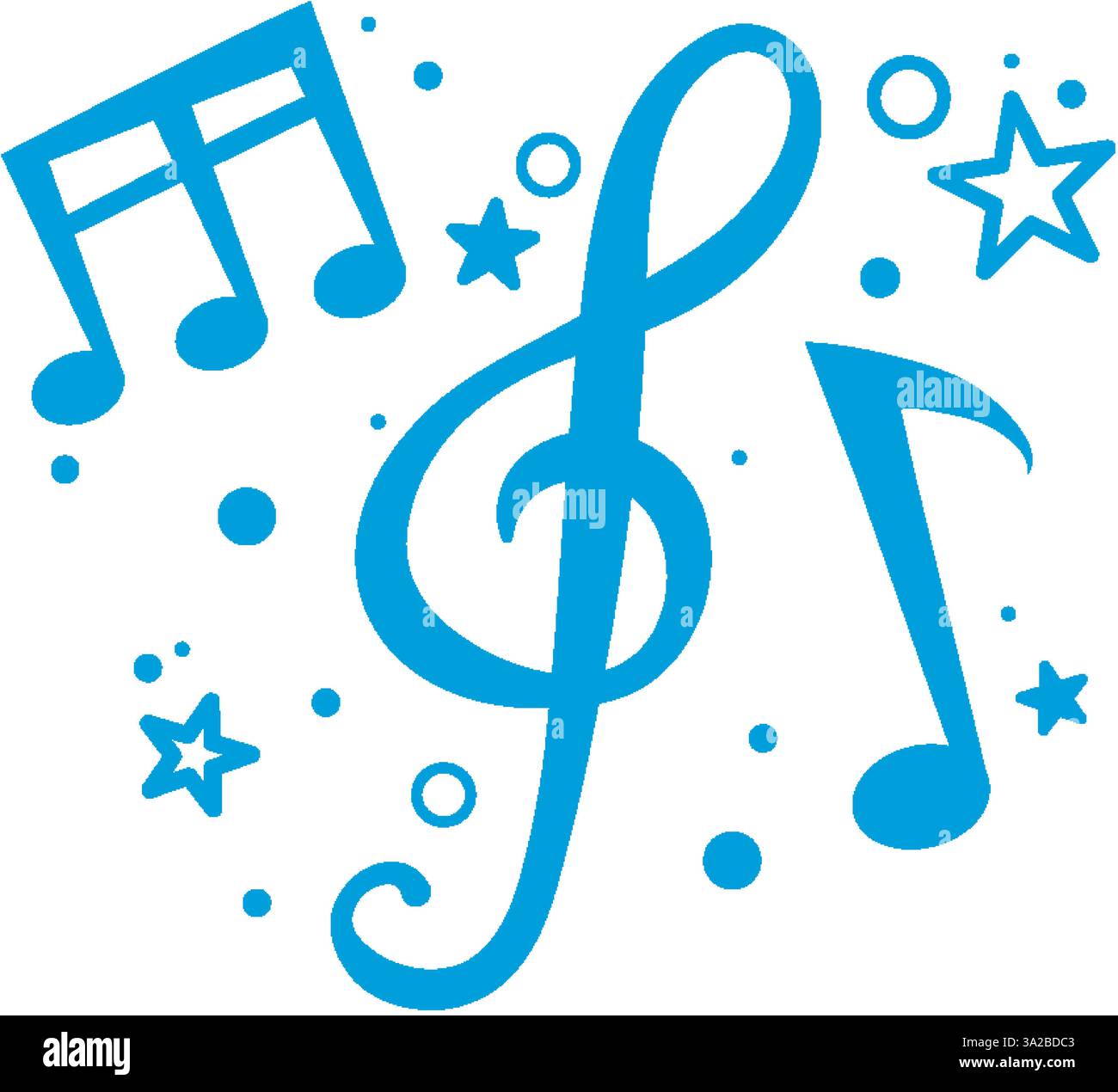 Waves circles music sound Stock Vector Images - Alamy