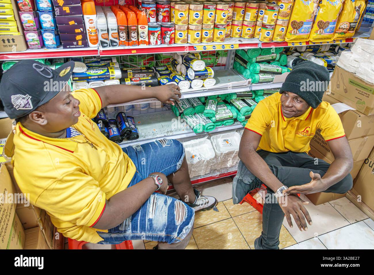 St John's Antigua and Barbuda,High Street,Little Canton Supermarket ...