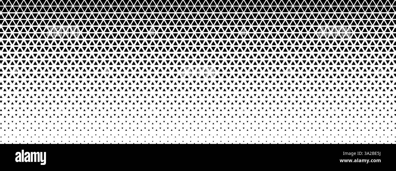Triangle Halftone Gradient Texture Black Geometric Triangular Tech Pattern Background Abstract