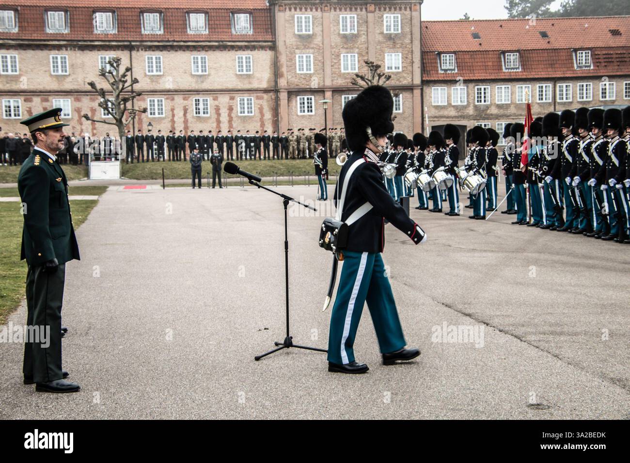 Copenhagen, Denmark. 13th Mar, 2024. King Frederik X Of Denmark (L ...