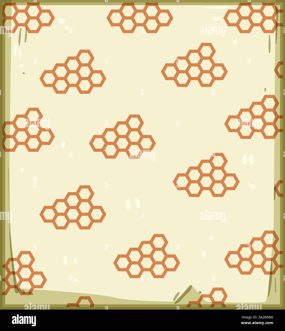 kitchen beeswax food wrap cartoon vector illustration Stock Vector ...