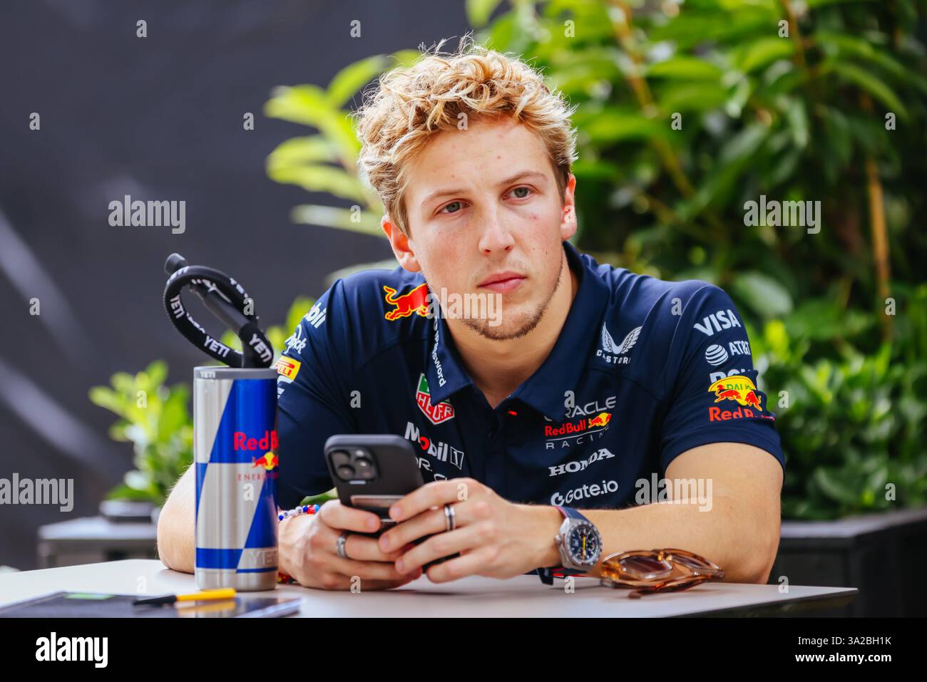 March 13, 2025: MELBOURNE, AUSTRALIA - MARCH 13: Liam Lawson of New ...