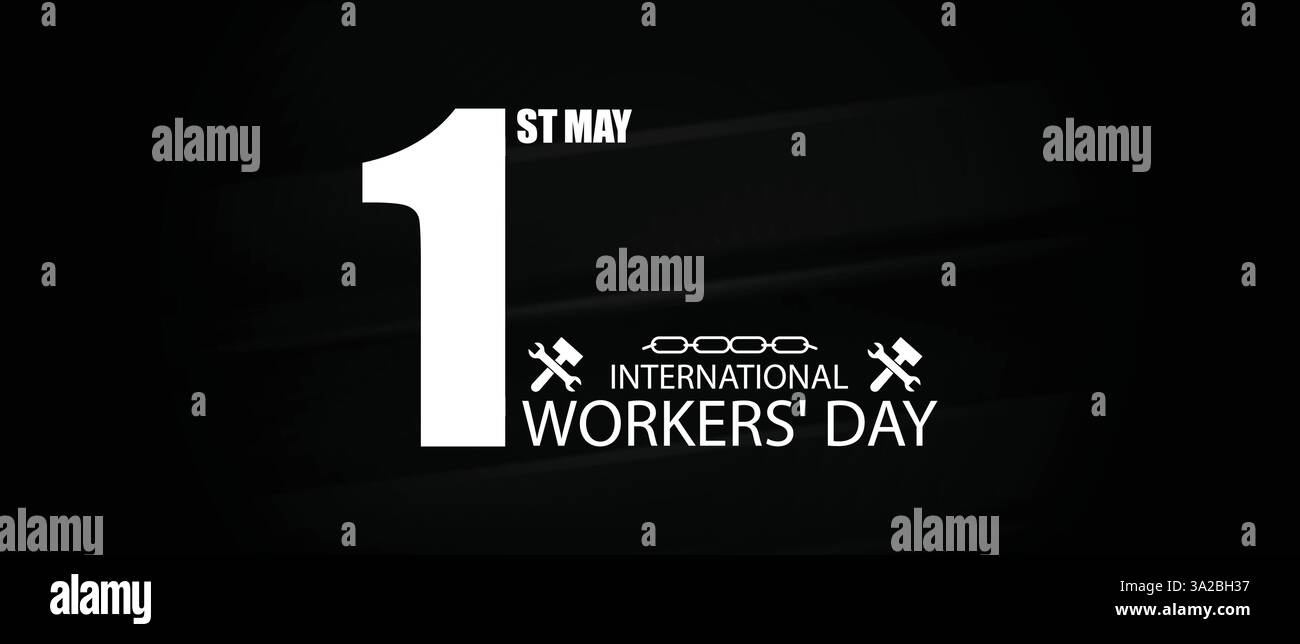 Remembering the origins of International Workers Day on May 1st Stock ...