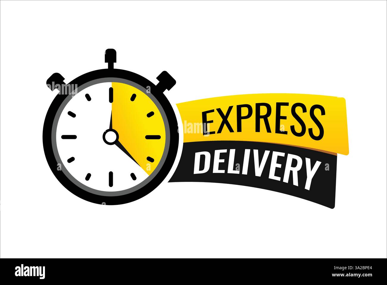 vector Express delivery banner design Stock Vector Image & Art - Alamy