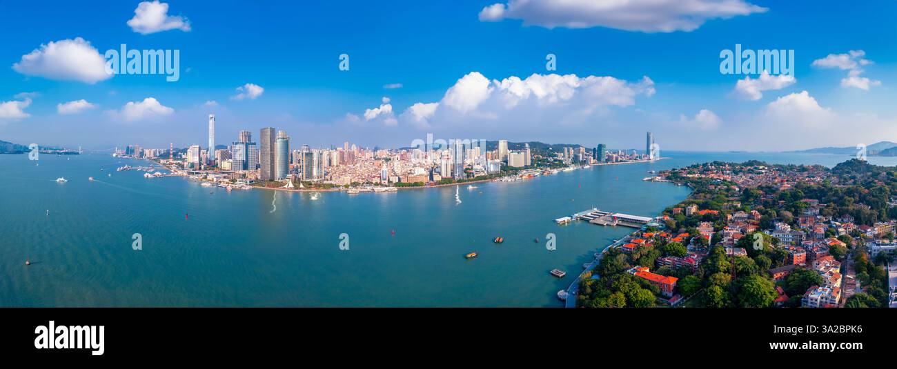 The Urban Environment of the Southwest Coastal Marina in Xiamen, Fujian ...
