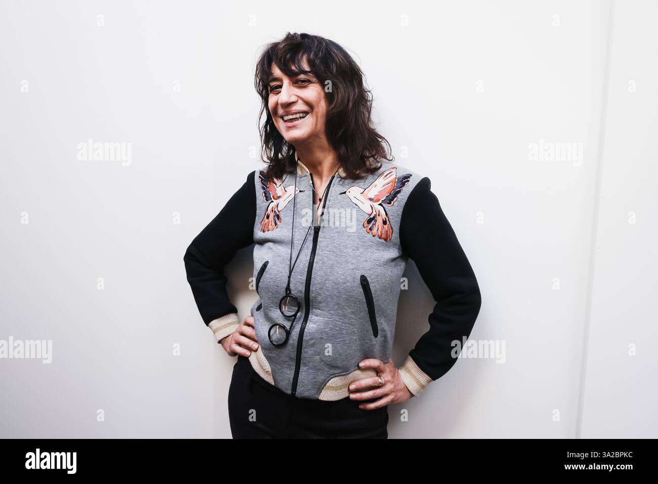 January 24, 2025: Angela Baraldi attends the press conference for the ...