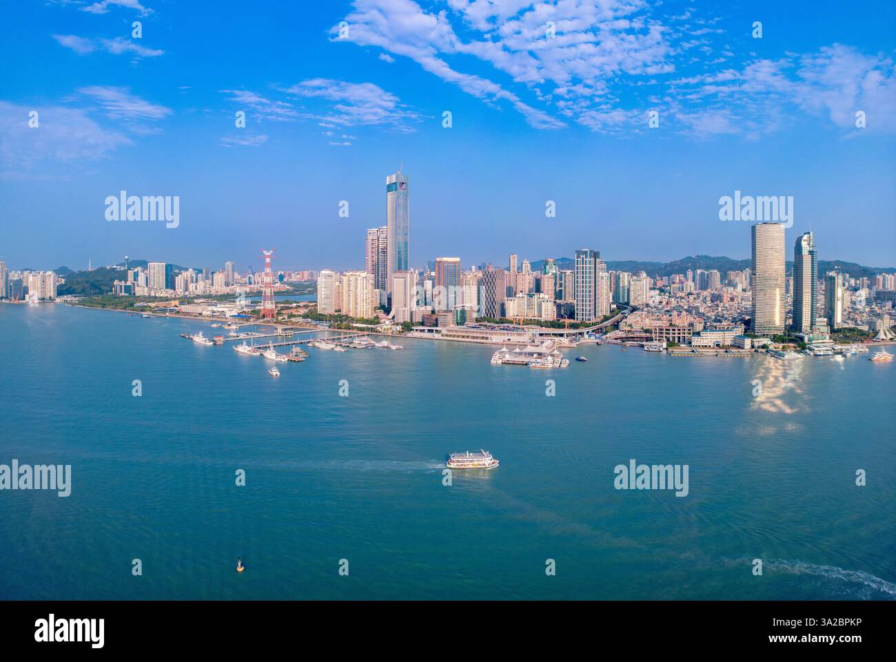 The Urban Environment of the Southwest Coastal Marina in Xiamen, Fujian ...