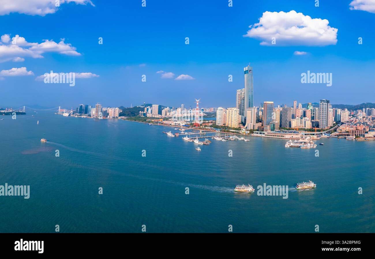 The Urban Environment of the Southwest Coastal Marina in Xiamen, Fujian ...