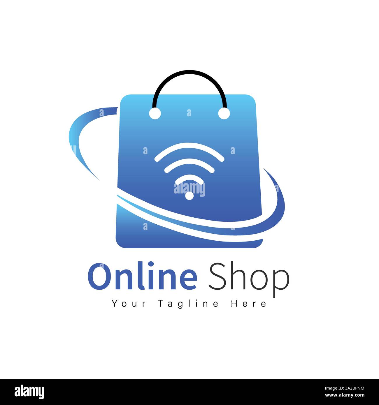 Mobile online shop app Stock Vector Images - Alamy