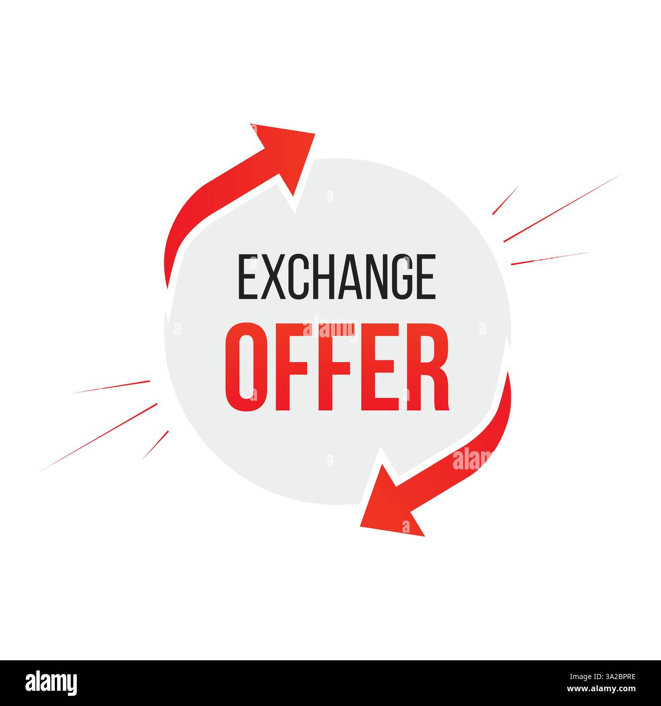 vector exchange offer for business marketing Stock Vector Image & Art ...