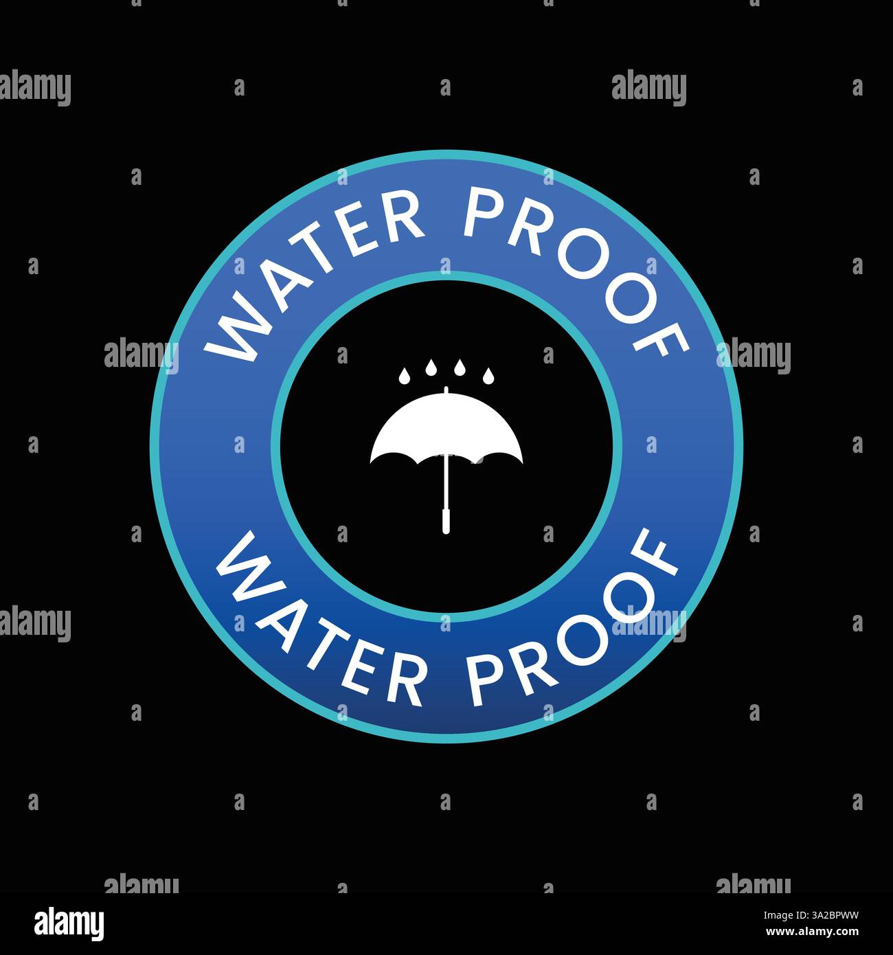 Water proof logo icon Stock Vector Image & Art - Alamy