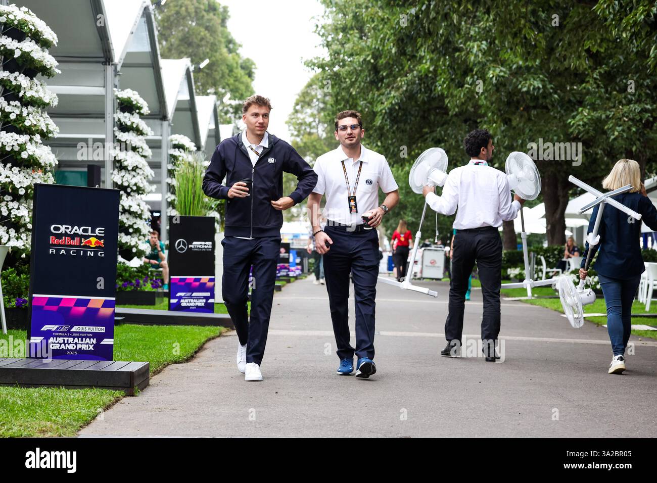 DE LAUW Roman, and TERZIAN Anton, FIA, during the Formula 1 Louis ...
