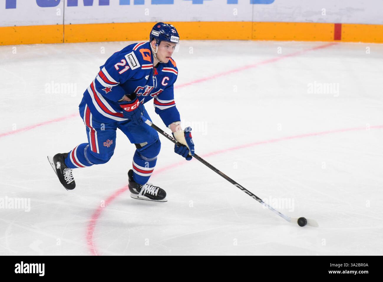 Saint Petersburg, Russia. 11th Mar, 2025. Alexander Nikishin (21) of ...