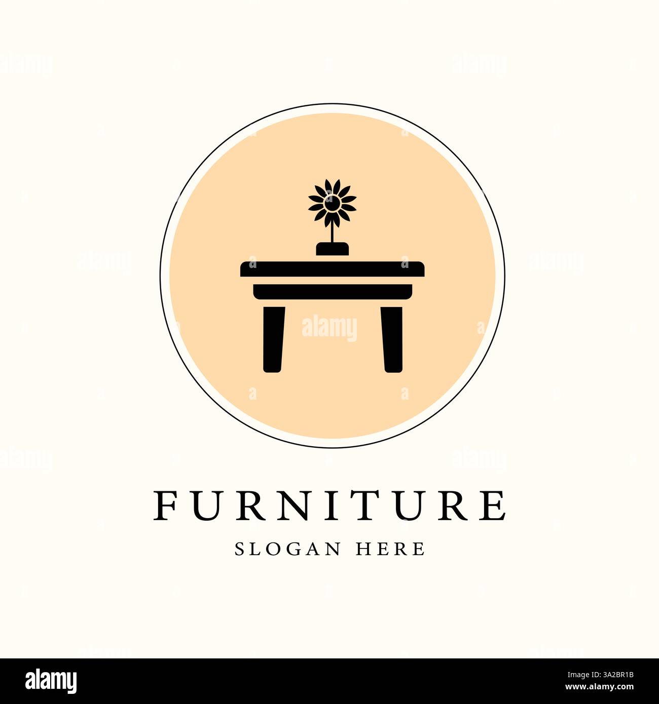 Furniture for business Stock Vector Images - Alamy