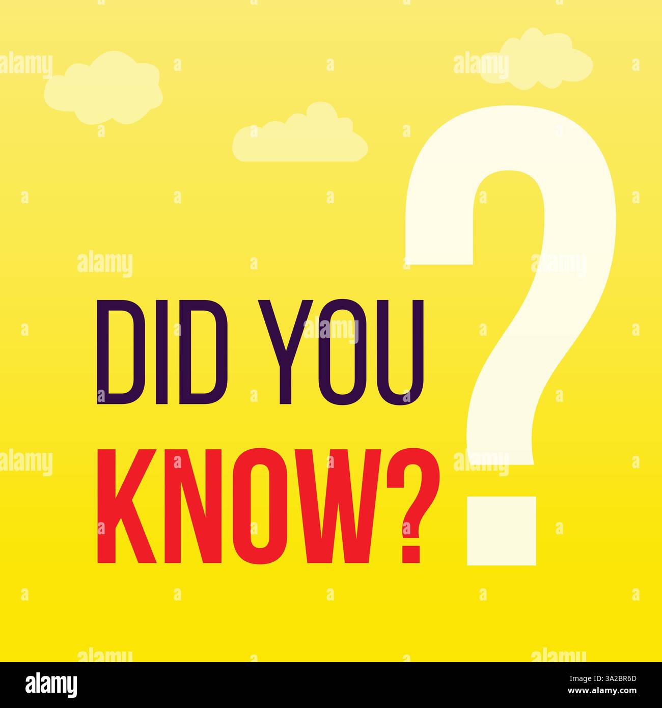 vector did you know high quality banner design Stock Vector Image & Art ...