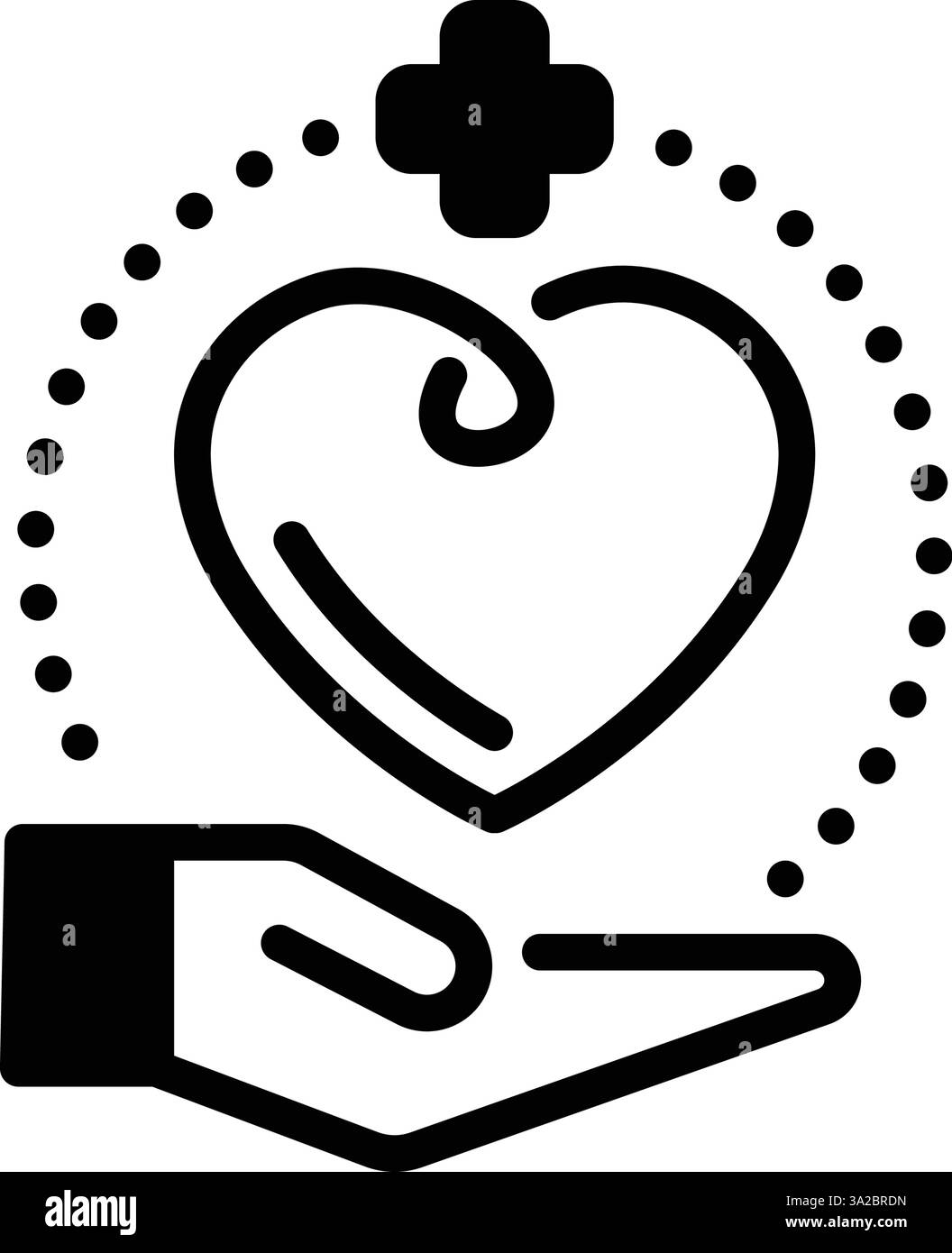 Health care facility icon Black and White Stock Photos & Images - Alamy