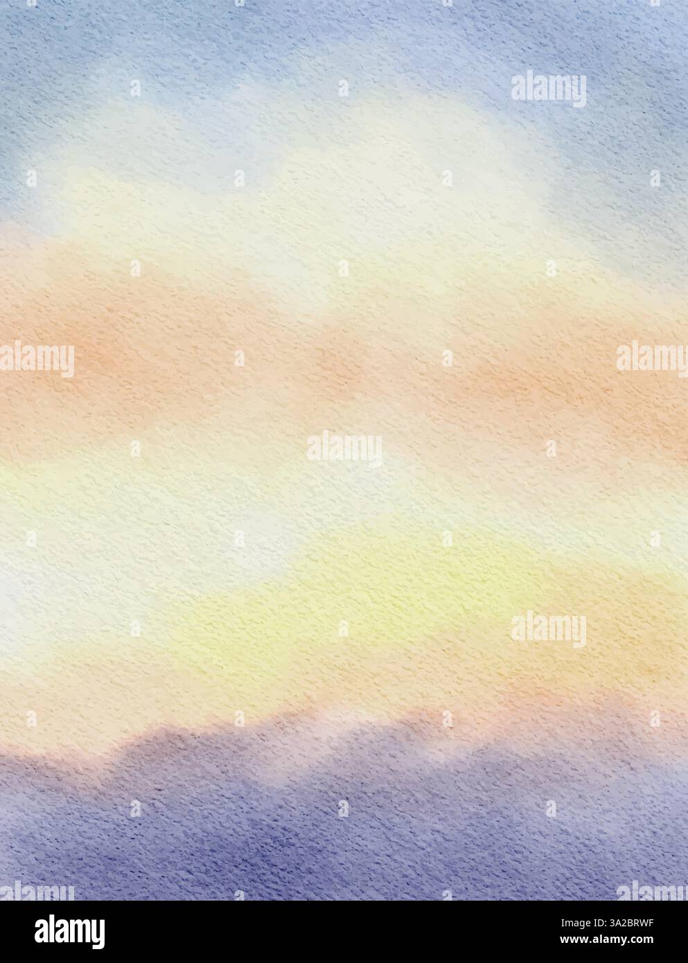 Abstract watercolor artwork with soft pastel colors and texture Stock ...