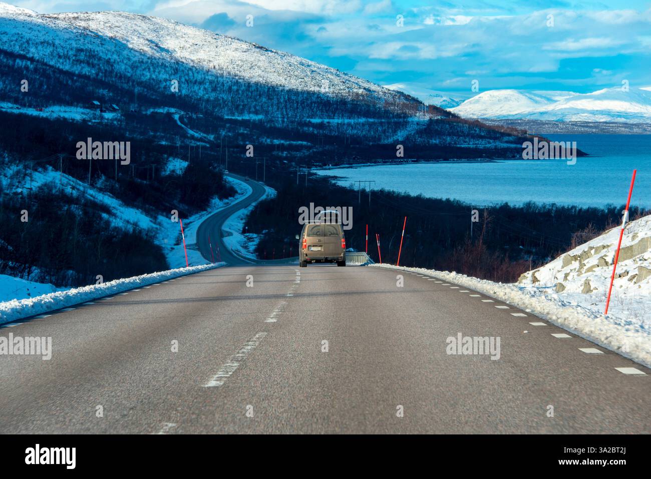 European Route E10 - Sweden Stock Photo - Alamy