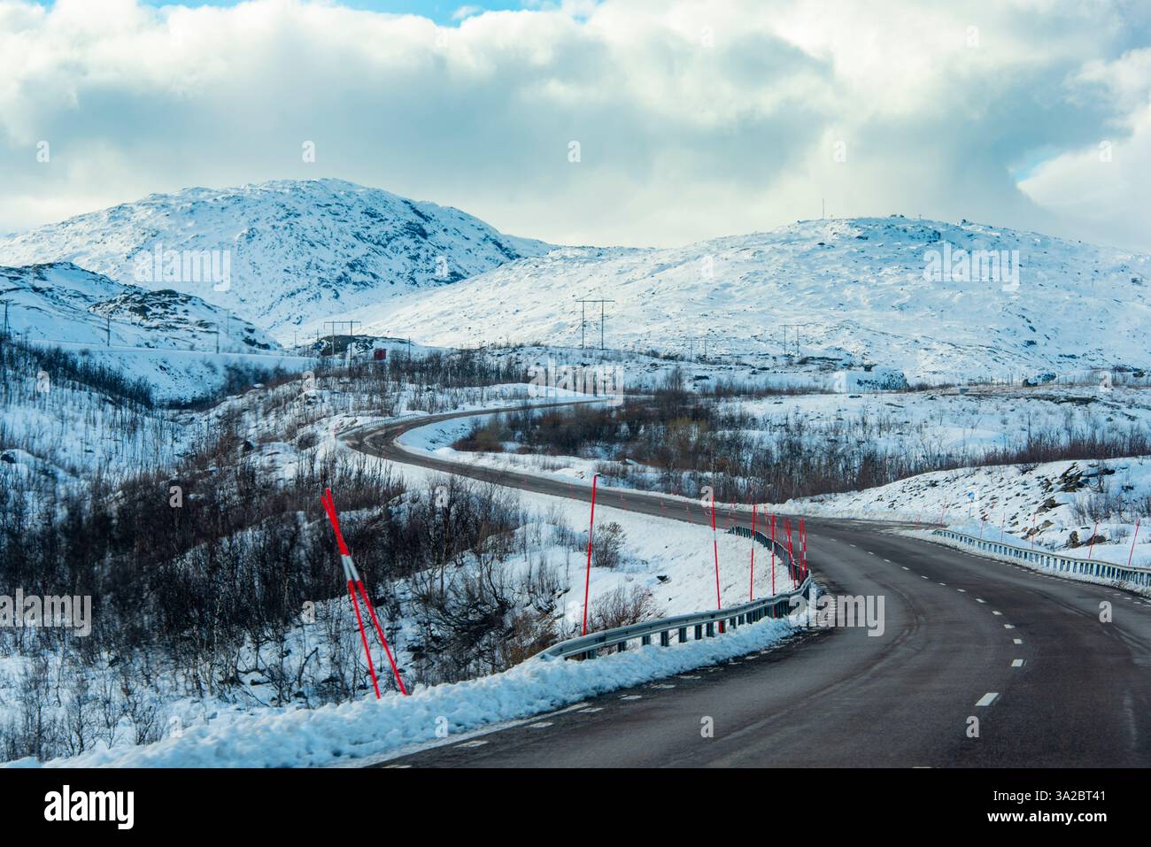 European Route E10 - Sweden Stock Photo - Alamy