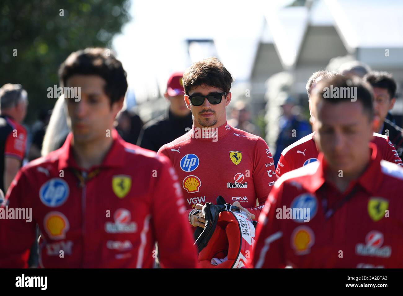 MELBOURNE, AUSTRALIA 13 Mar 2025. Pictured: Ferrari Formula 1 driver ...