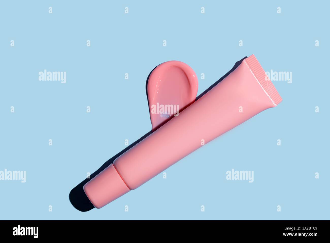 pink lip tint texture, cosmetics beauty product texture, liquid blush ...