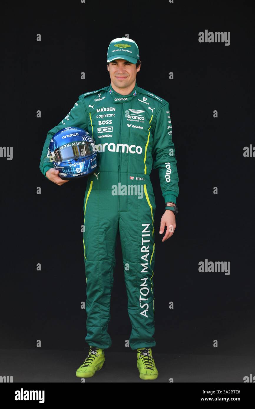MELBOURNE, AUSTRALIA 13 Mar 2025. Pictured: Portrait of Aston Martin ...
