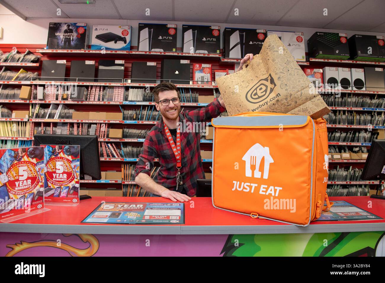 EDITORIAL USE ONLY On-demand delivery app, Just Eat announces a new ...