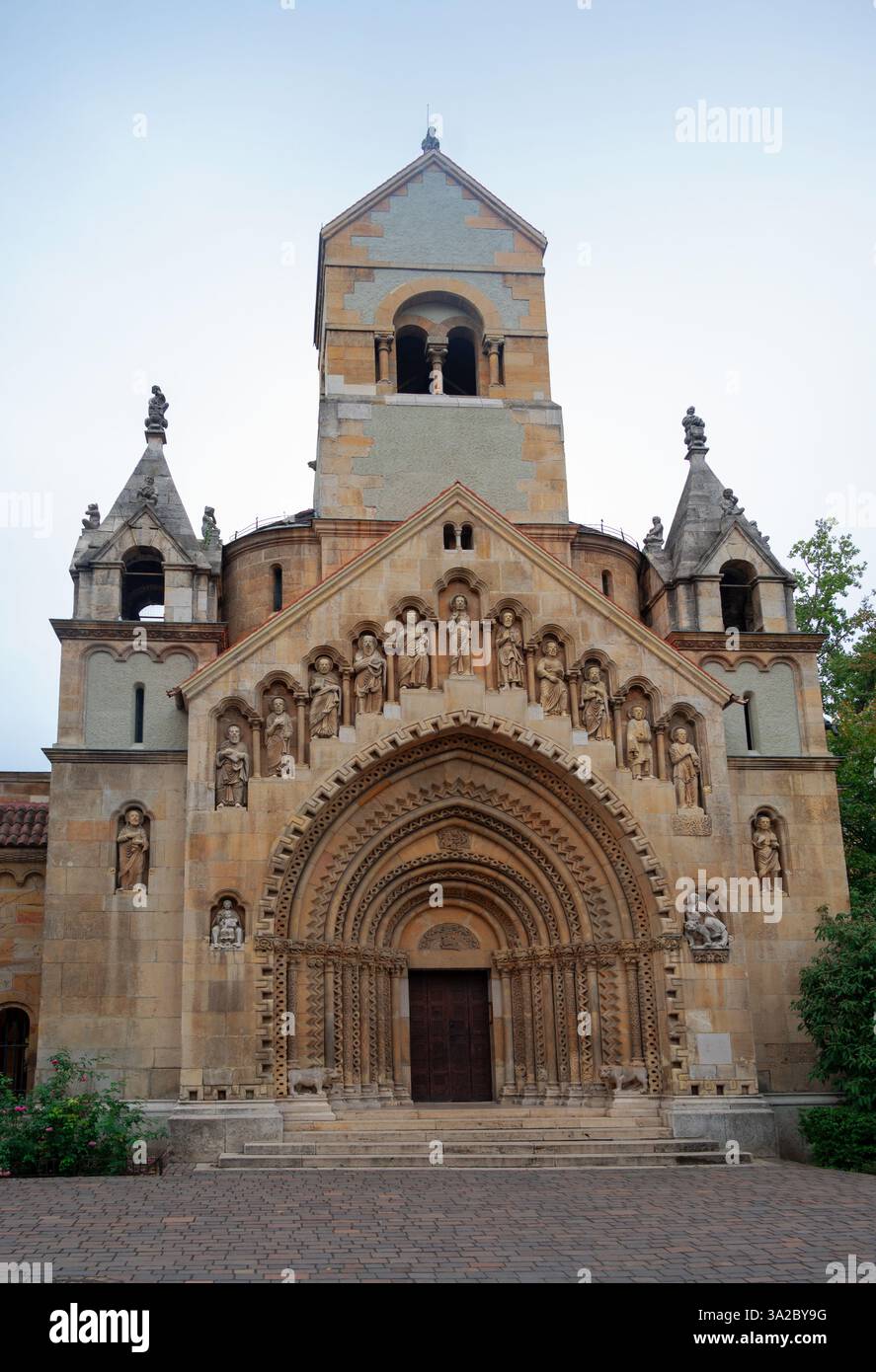 Jak Chapel is in Budapest, Hungary. It is an imitation of the ...