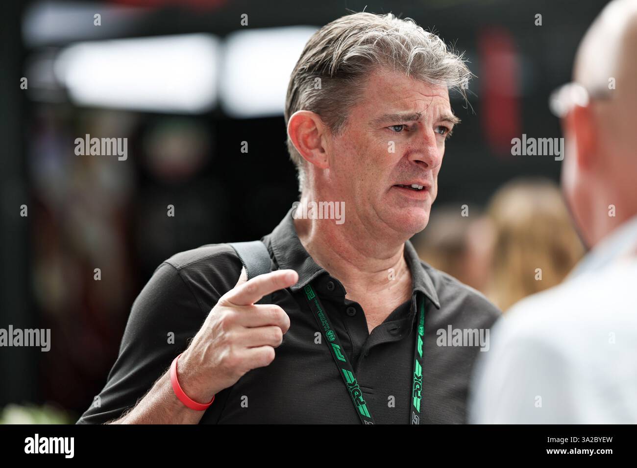 MELBOURNE, AUSTRALIA - MARCH 13: Graeme Lowdon of Great Britain and ...